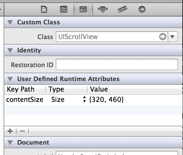 Configure a UIScrollView entirely in Storyboard with Interface Builder | Objects and Nibs: iOS ...